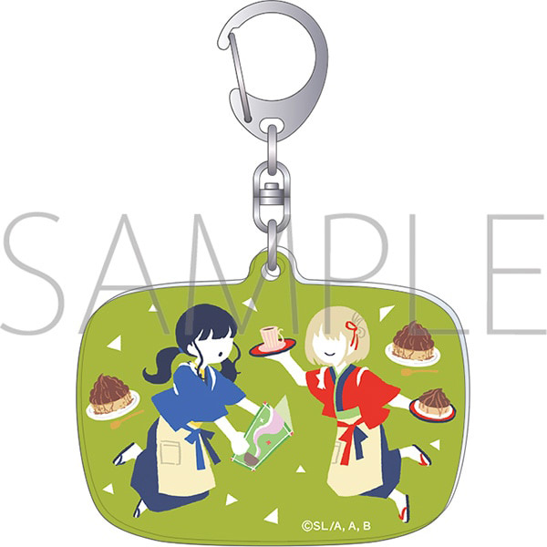 Lycoris Recoil Yurupalette Acrylic Keyholder - Caf‚Äö√†√∂¬¨¬© LycoReco